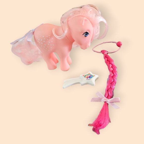 Hasbro | Toys | My Little Pony 4th Anniversary Cotton Candy Pony | Poshmark